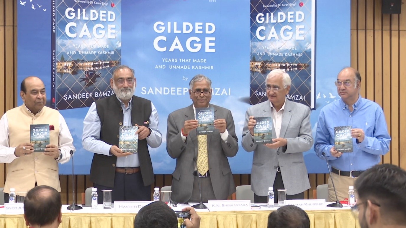 'Gilded Cage' by Sandeep Bamzai is published by Khurshid Drabu and Gen ...