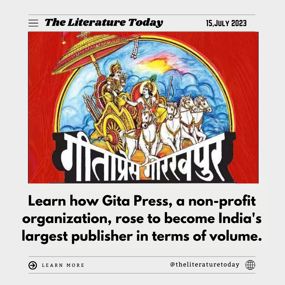 Learn how Gita Press, a non-profit organization, rose to become India's ...