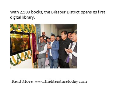 With 2,500 books, the Bilaspur District opens its first digital library ...
